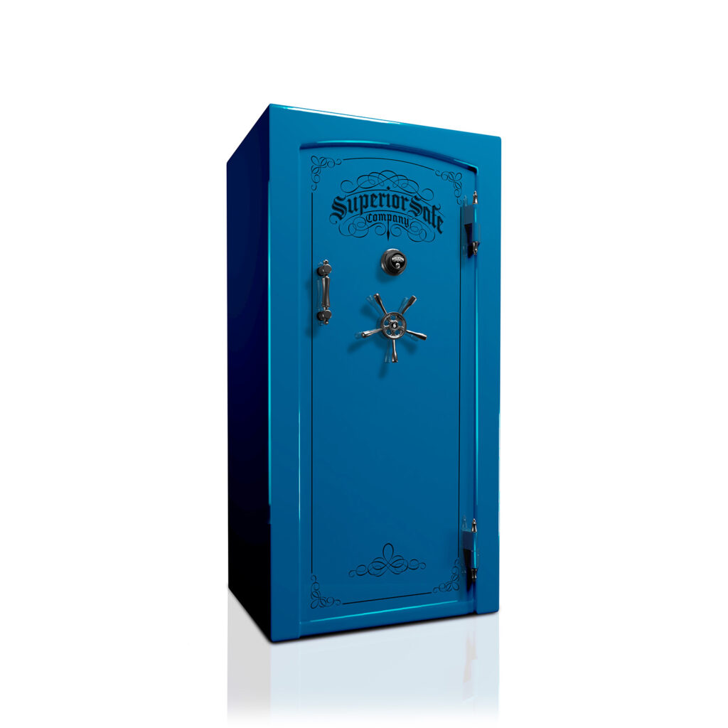 Superior Master 25 Cobalt Gloss Gun Safe | Northeast Safes