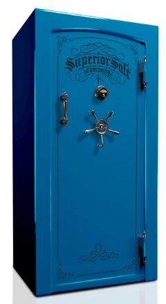 Superior Master 25 Cobalt Gloss Gun Safe | Northeast Safes